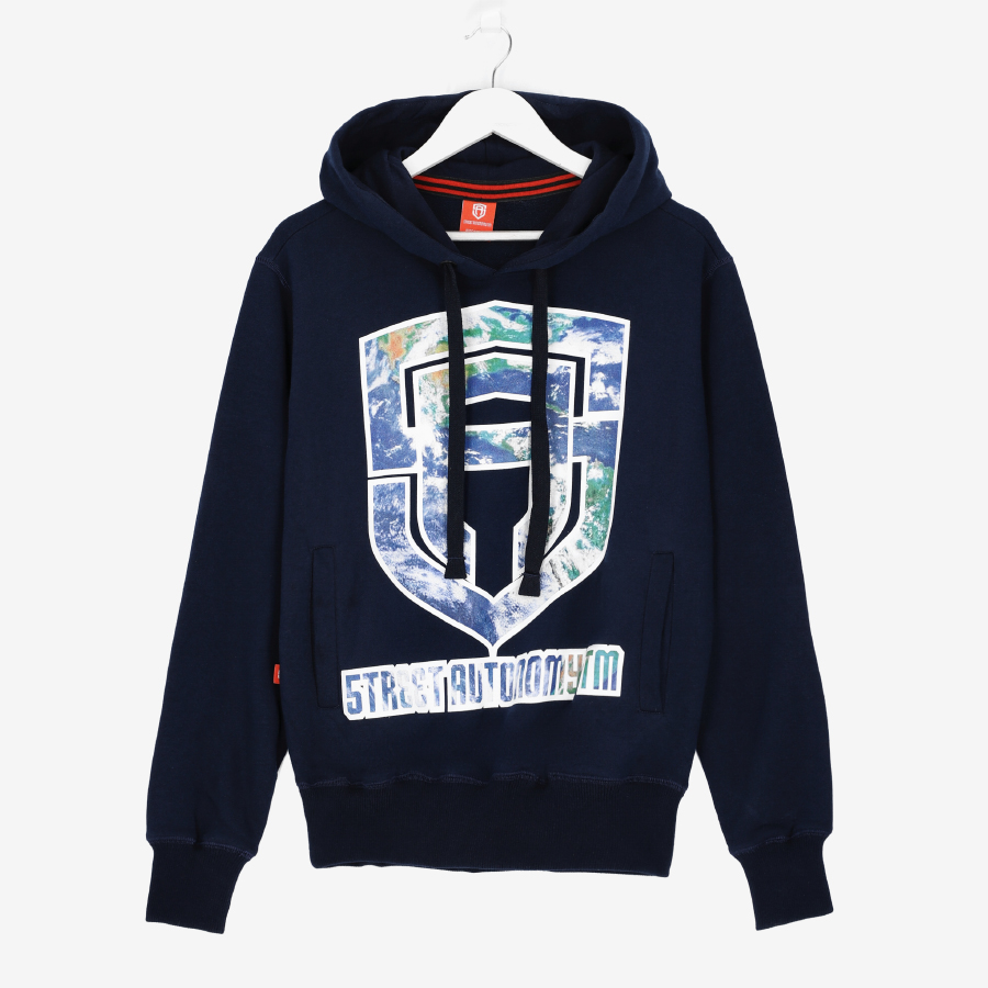 Street Autonomy - Earth Bluza z Kapture kolor granatowy