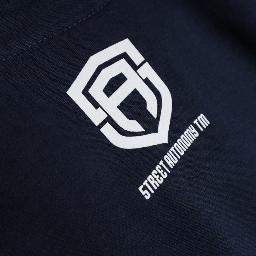 Street Autonomy - Earth Bluza z Kapture kolor granatowy